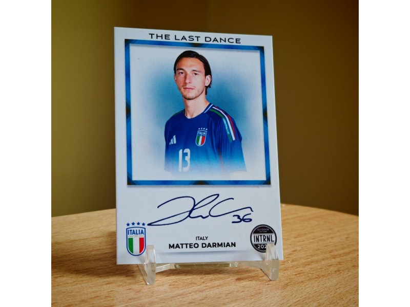 Matteo DARMIAN kartica - EURO 2024 Outdoor