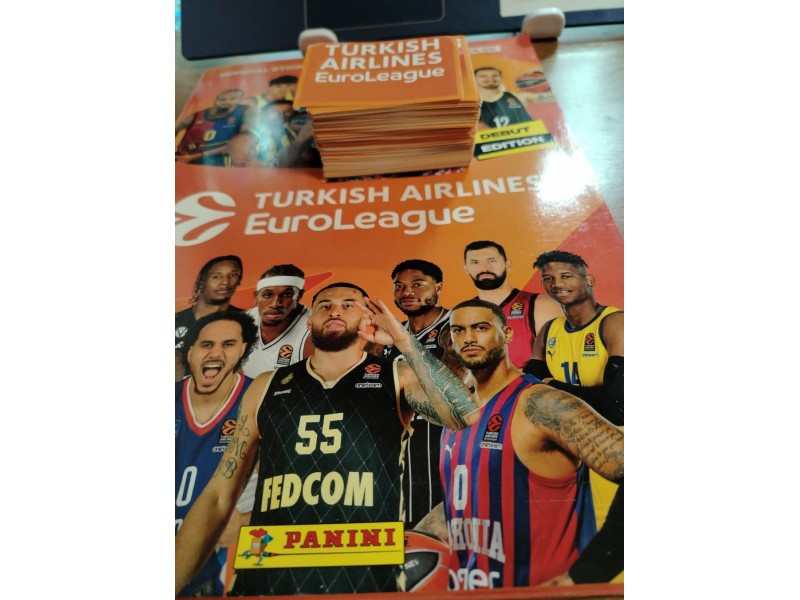 EUROLEAGUE SEZONA 2024-25- sličice panini (čitaj opis)