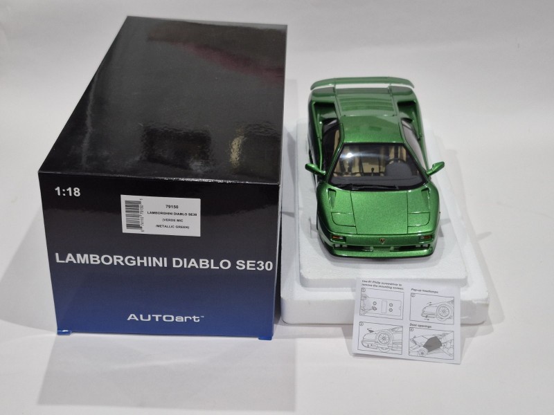 1/18 Lamborghini Diablo SE30 Autoart