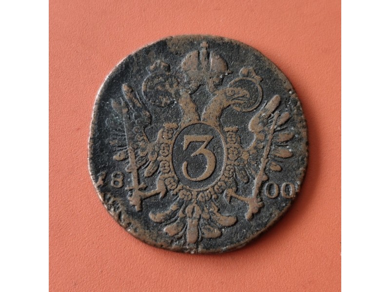 3 krojcera 1800 S