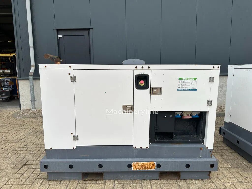 IVECO FPT F32 AM1A Leroy Somer 32 kVA Silent generatorset 28 hours ! diesel generator