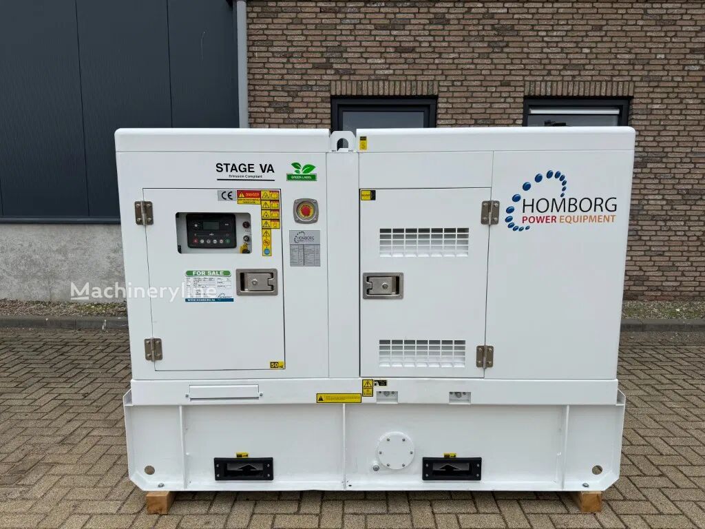 Novi Yanmar Stage 5 Yanmar 45 kVA Silent Rental generatorset diesel generator