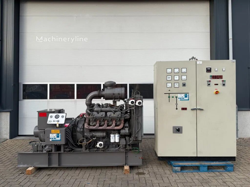 Perkins Stamford 125 kVA noodstroom aggregaat generatorset as New ! 176 diesel generator