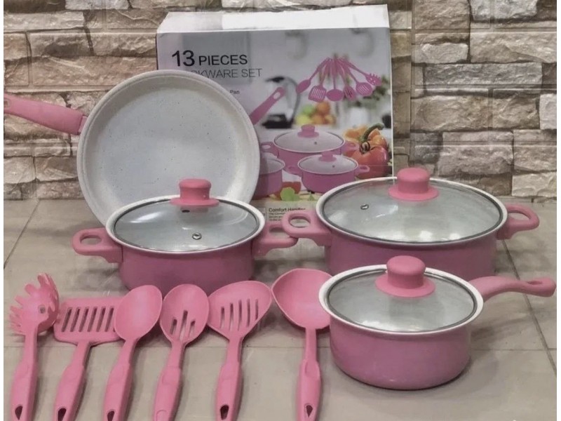 NOVO Komplet šerpe i pribor 13 delova