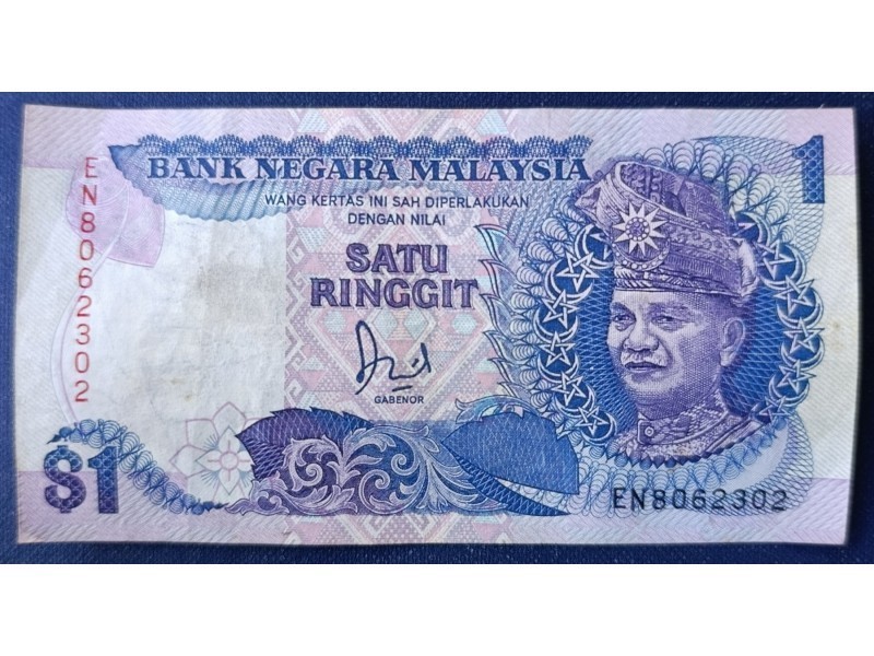 Malezija 1 Ringgit 1986 - 89