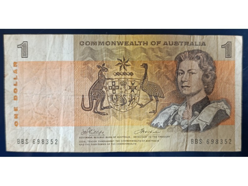 Australija 1 dollar 1969
