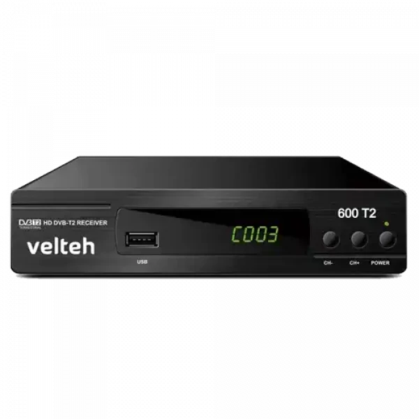 Digitalni risiver DVB-T2 Velteh 600T2