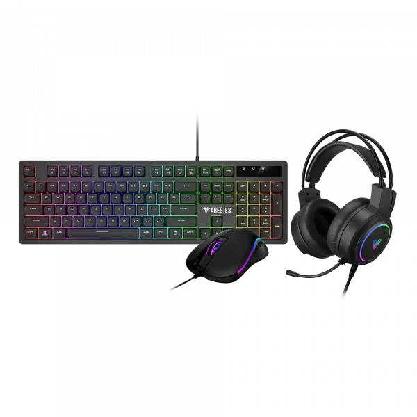 Tastatura + miš + Slušalice Gamdias Poseidon E2 žičani