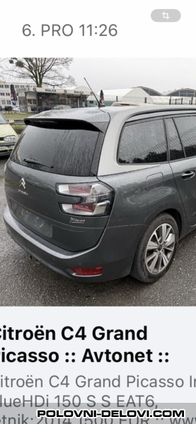 Citroen C4 Grand Picasso Bluehdi Kompletan Auto U Delovima