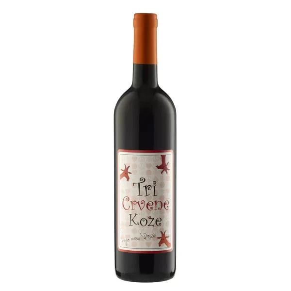 Vino Erdevik Tri crvene koze 0,75l