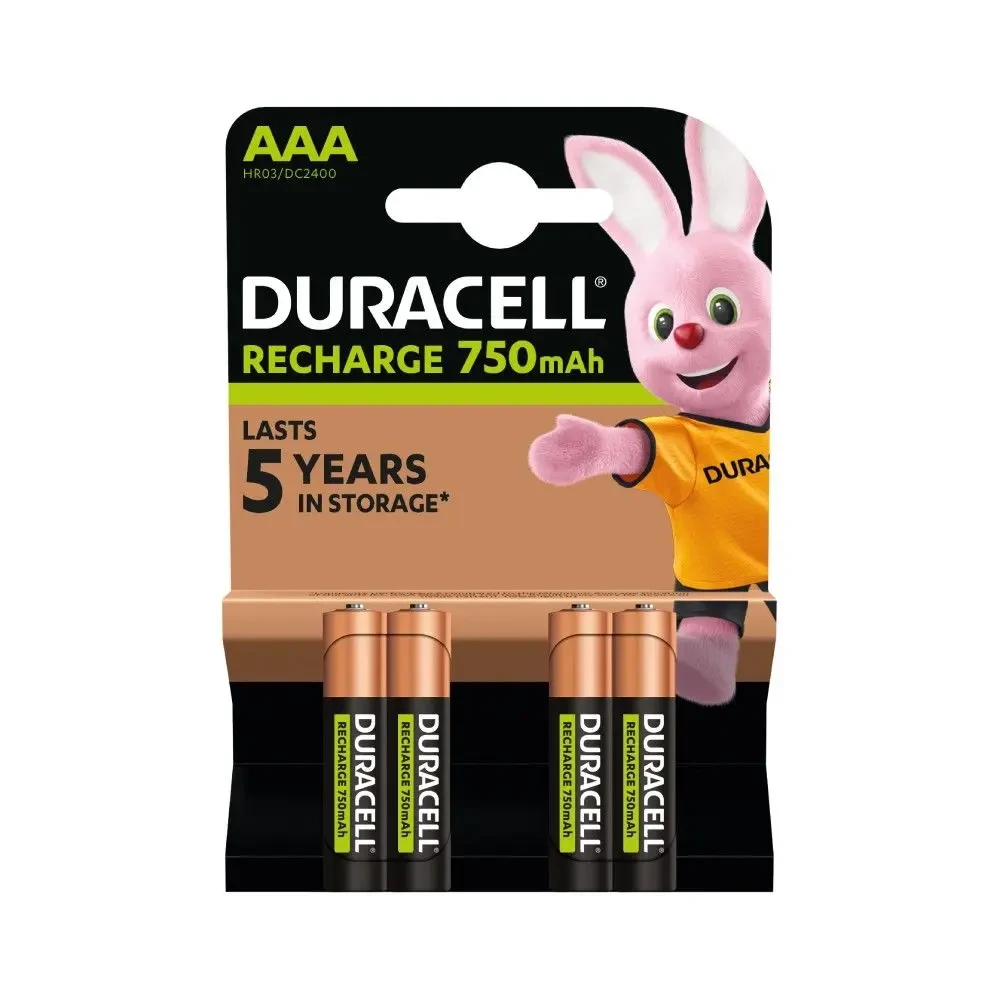 DURACELL 750 mah Punjiva R3 AAA baterija 4 komada u pakovanju