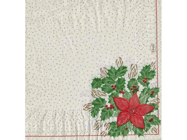 SalvetaPOV51K3_47 - 33x33cm Novogodišnji motivi