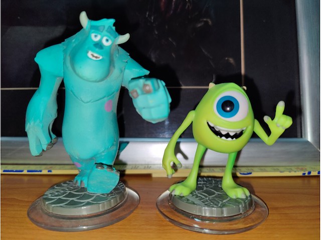Disney infinity Monster Inc Majk i Salivan Mike i Sali