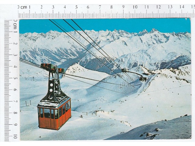 Davos, Luftseilbahn zum Weissfluhgipfel, Švajcarska