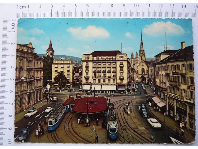 Zürich - Paradeplatz --- Cirih, Švajcarska