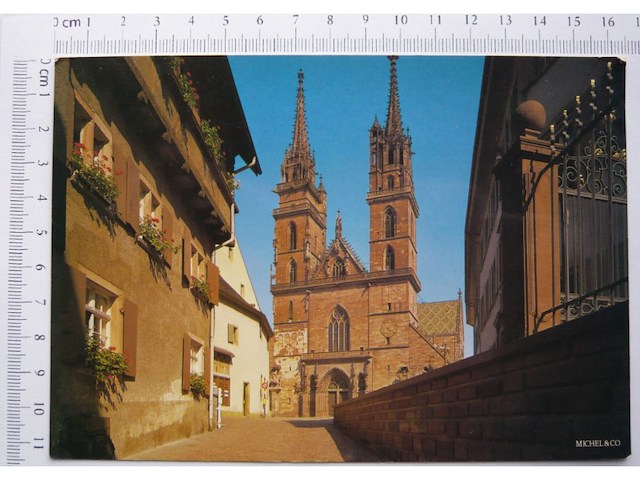 Basel, Basler Münster, Bazel, Švajcarska