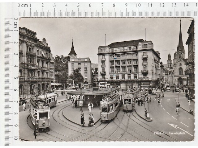 Zürich - Paradeplatz --- Cirih, Švajcarska