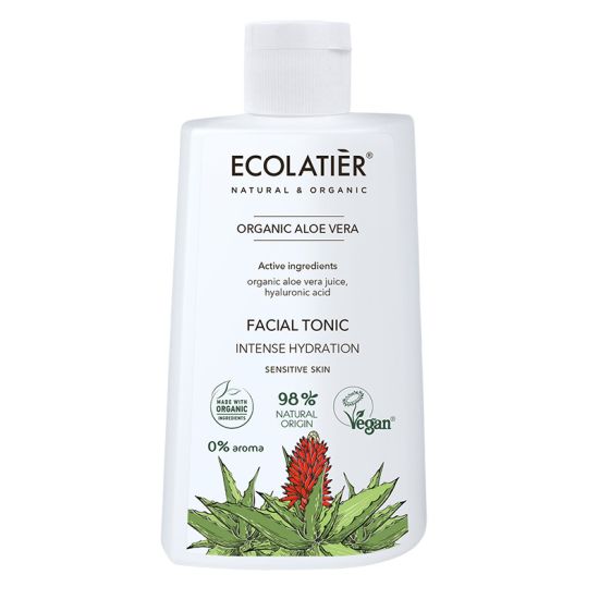 Ecolatier Organic Aloe Vera Tonik za lice - Intenzivna hidratacija 250ml