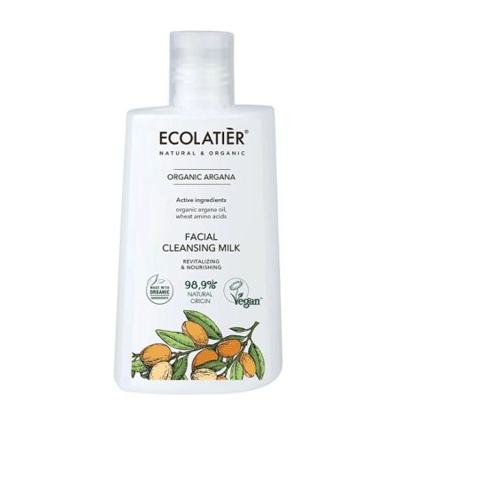 Ecolatier Organic Argan hranljivo mleko za čišćenje lica - Revitalizacija i ishrana 250ml