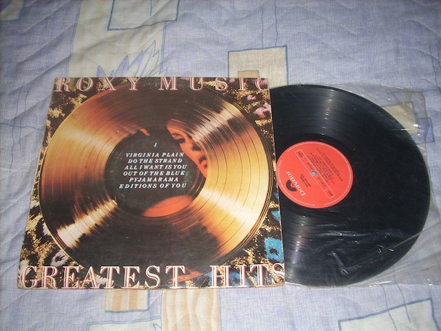 Roxy Music ‎– Greatest Hits LP RTB 1978. Vg-