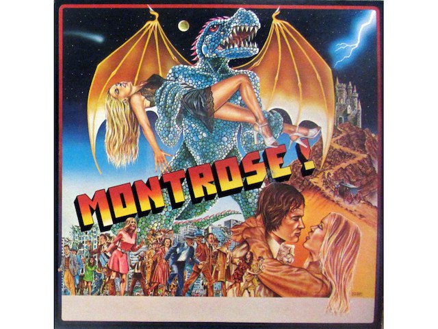 LP*: MONTROSE -  WB PRESENTS MONTROSE (JAPAN 1975) MINT