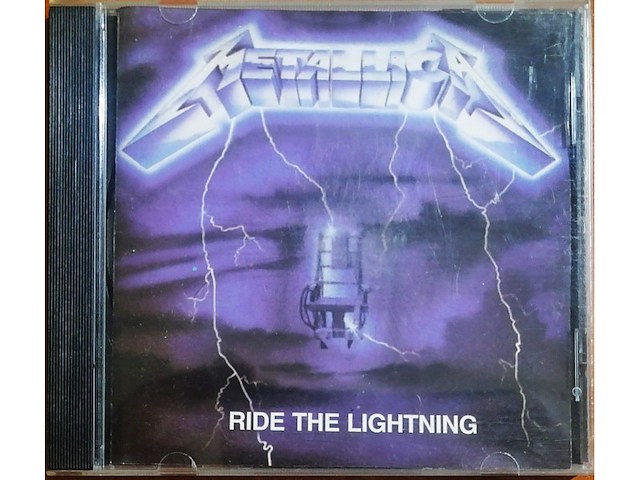 CD*: METALLICA - Ride The Lightning, 1989 Bulgaria MINT