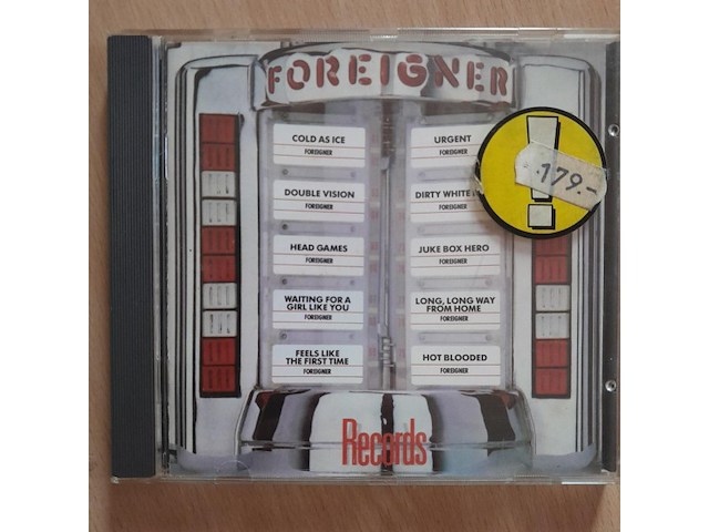 Foreigner – Records EUROPE 1996