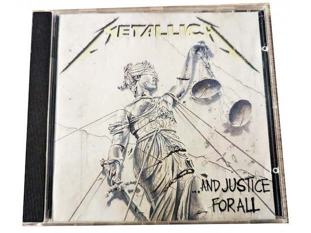 CD*: METALLICA - And Justice For All (1988) France NM/M