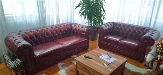 Simpo Chesterfield garnitura
