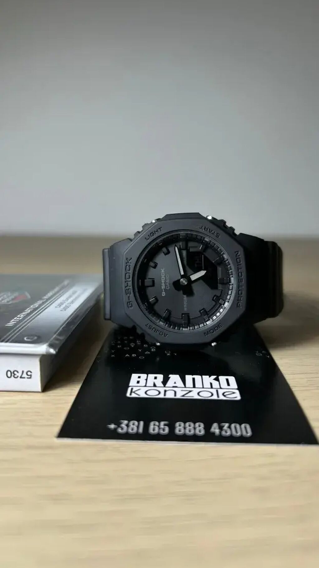CASIO G-Shock GMA-P2100BB-1AER - 40mm Novo, nekorisceno. Satovi su