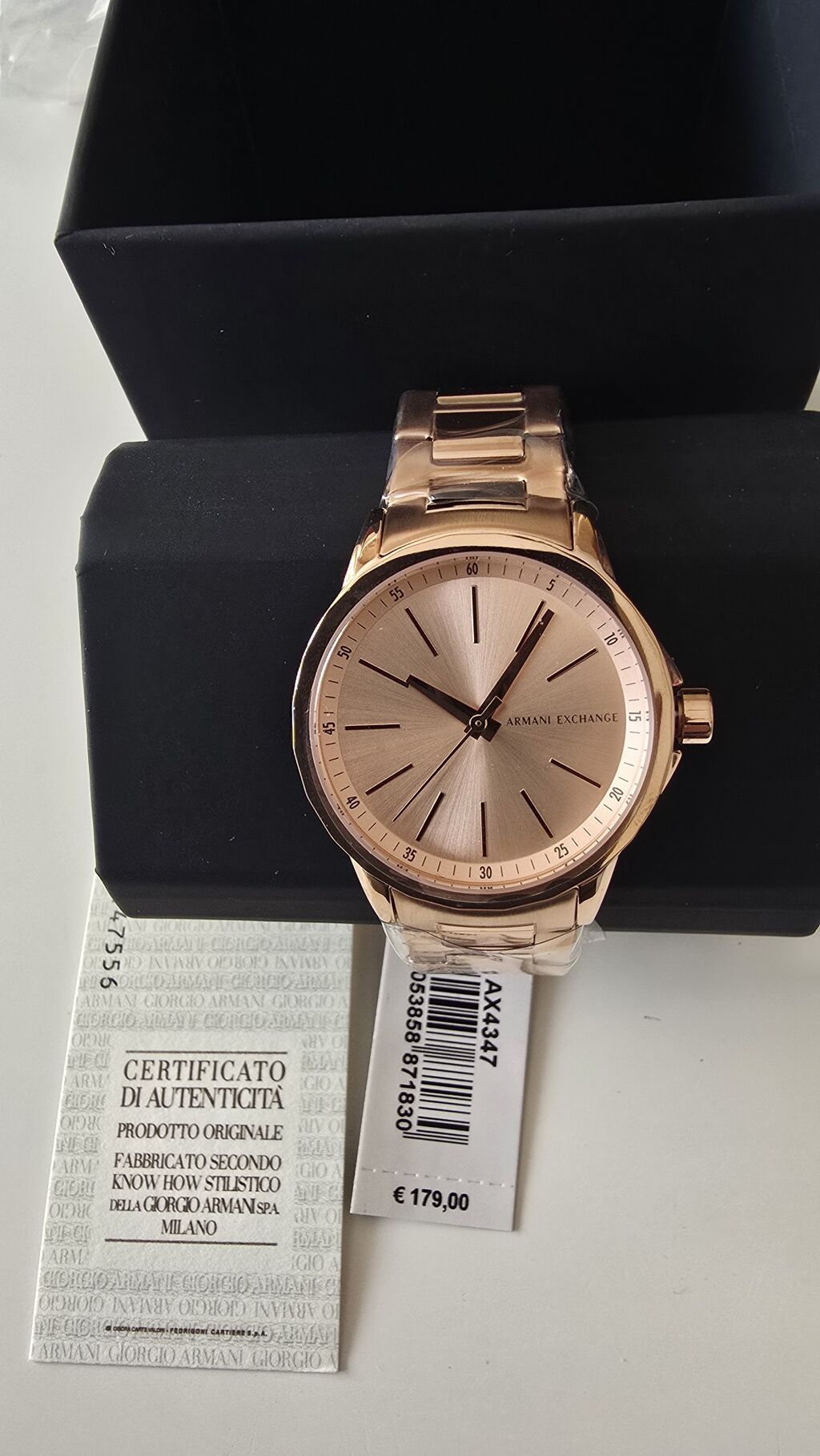 Armani Exchange muški ručni sat – model AX4347 - Kućište i narukvica