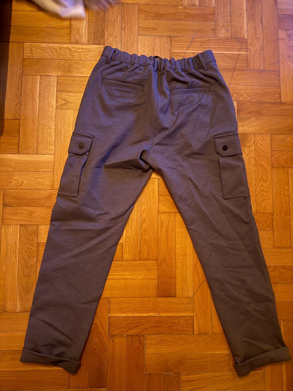 Pantalone, S, H&M, Dzeparke, bоја - Siva