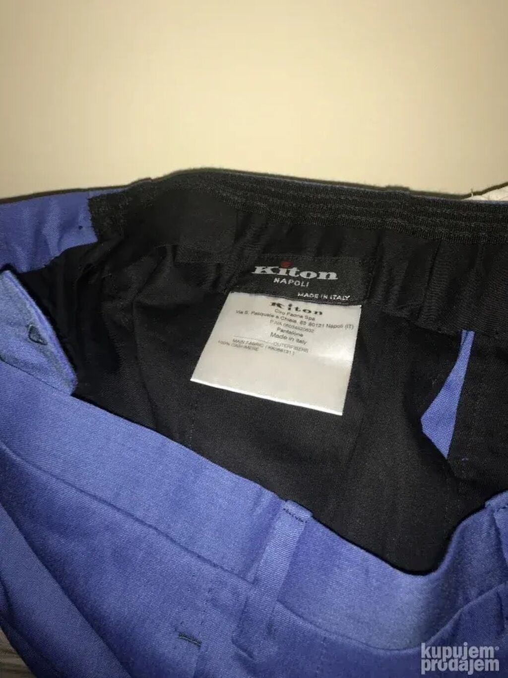 Original KITON Napoli pantalone od 2500€ - velicina 33 NOVE 100%