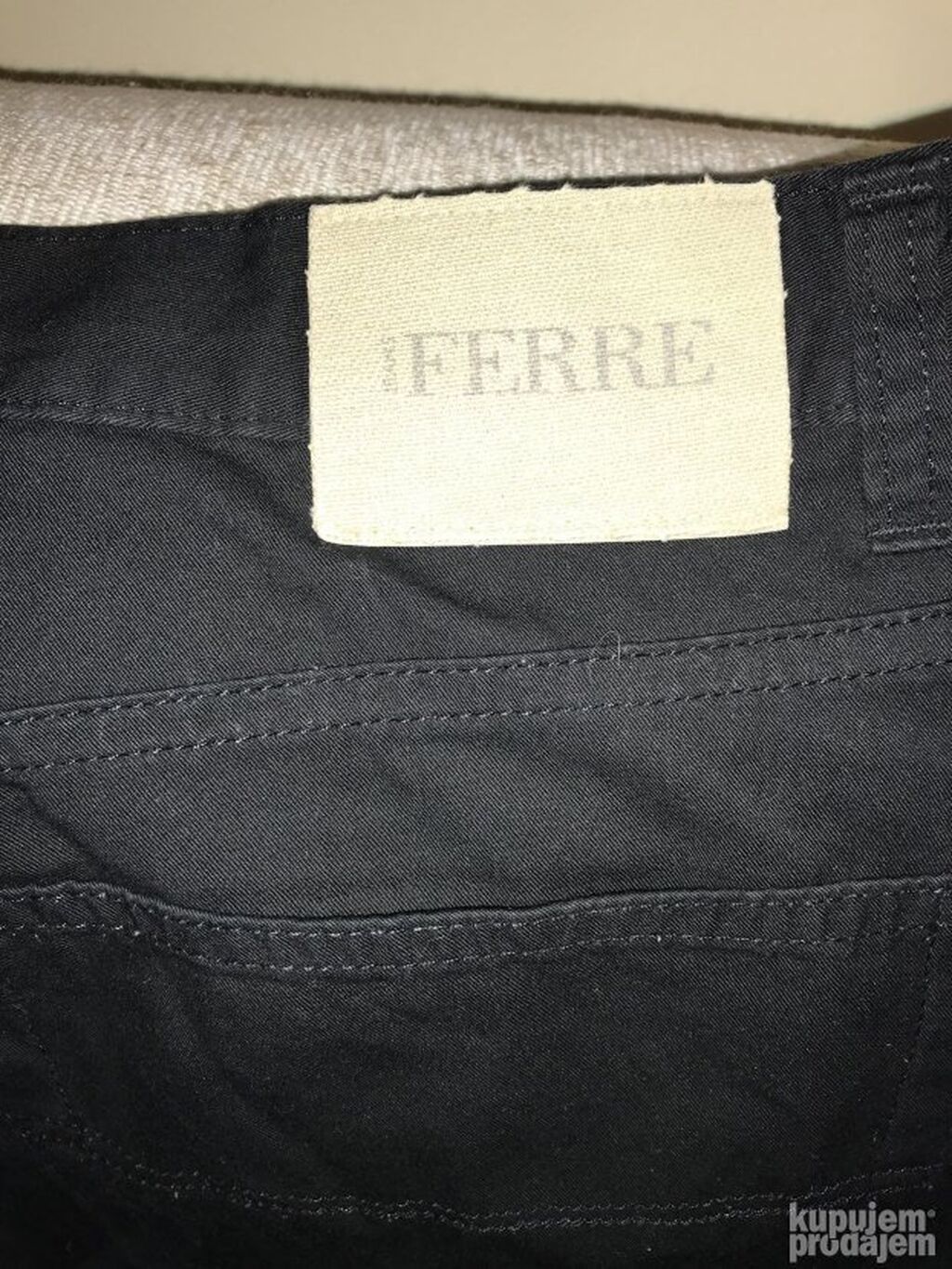 Original GIANFRANCO FERRE letnje pantalone 33 NOVE 100% cotton Made