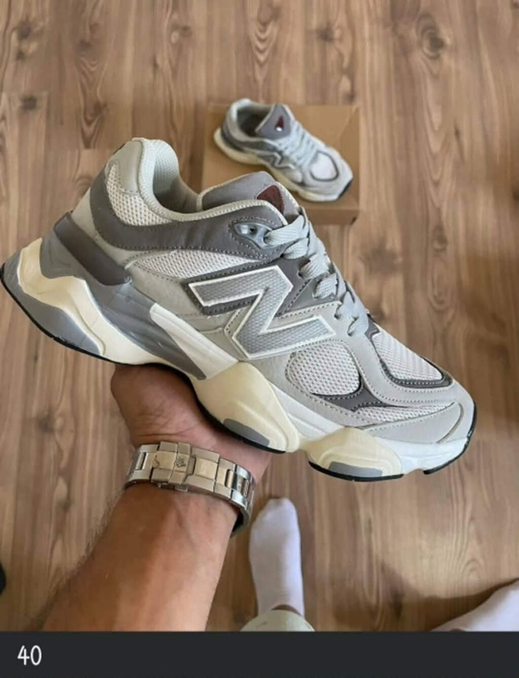   Patike New Balance – siva/bež kombinacija Dostupni brojevi na slici