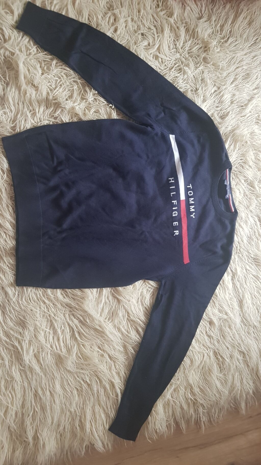 Tommy Hilfiger muški džemper, veličina L. - Boja: tamno teget. -