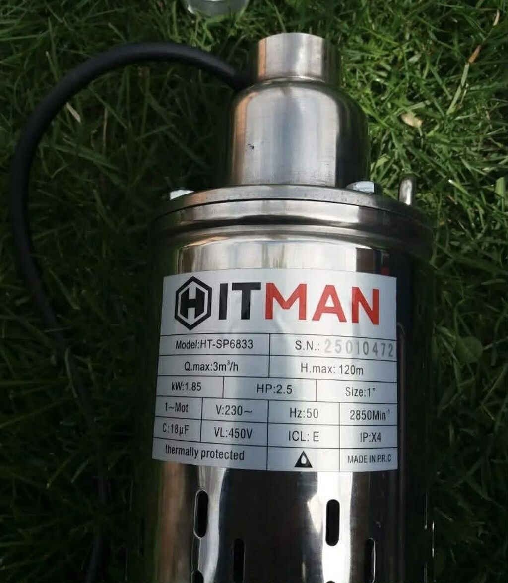 Pumpa Raketa HITMAN 1850W  Cena 85 eura   Tehničke karakteristike