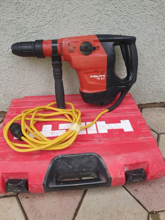 HILTI TE 60 – profesionalni elektropneumatski čekić/udarna bušilica -