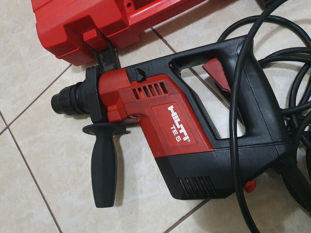 Hilti TE 5 bušač/udarni čekić sa koferom - Profesionalni SDS-plus