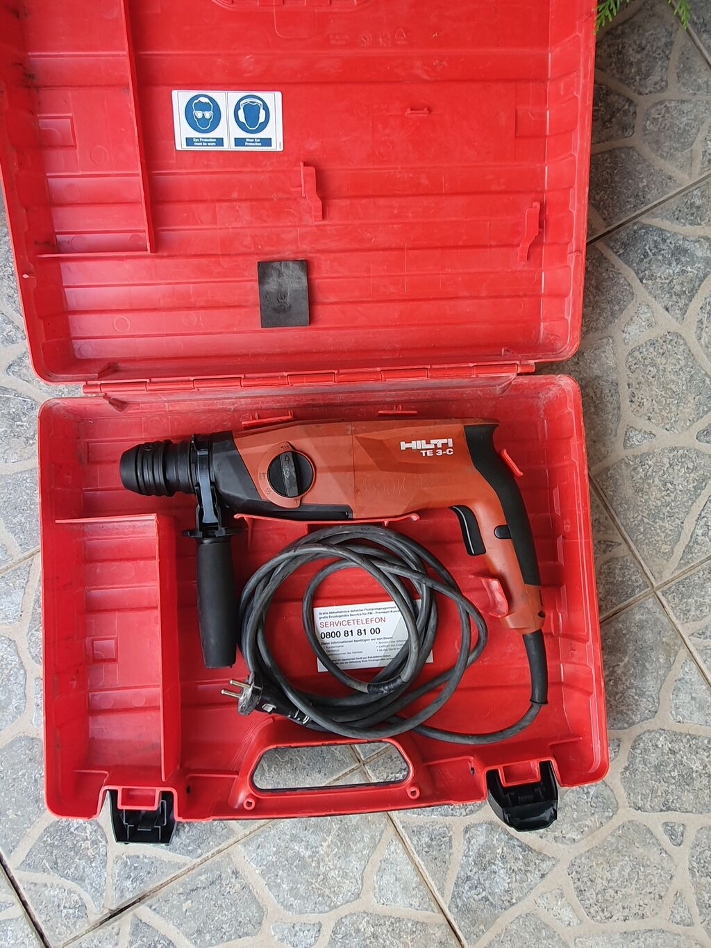 Hilti TE 3‑C – SDS‑Plus bušač/štemar - Profesionalni