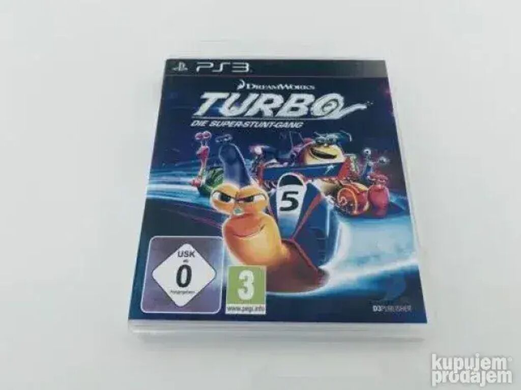 Prodajem original igricu za Sony Playstation 3 konzolu - TURBO Super