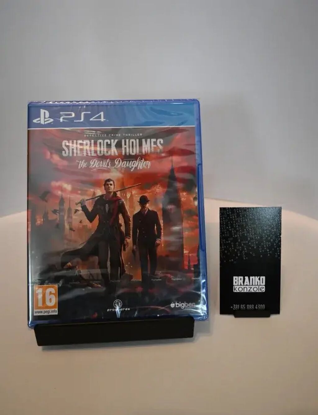 Prodajem original igricu za Sony Playstation 4 konzolu - Sherlock