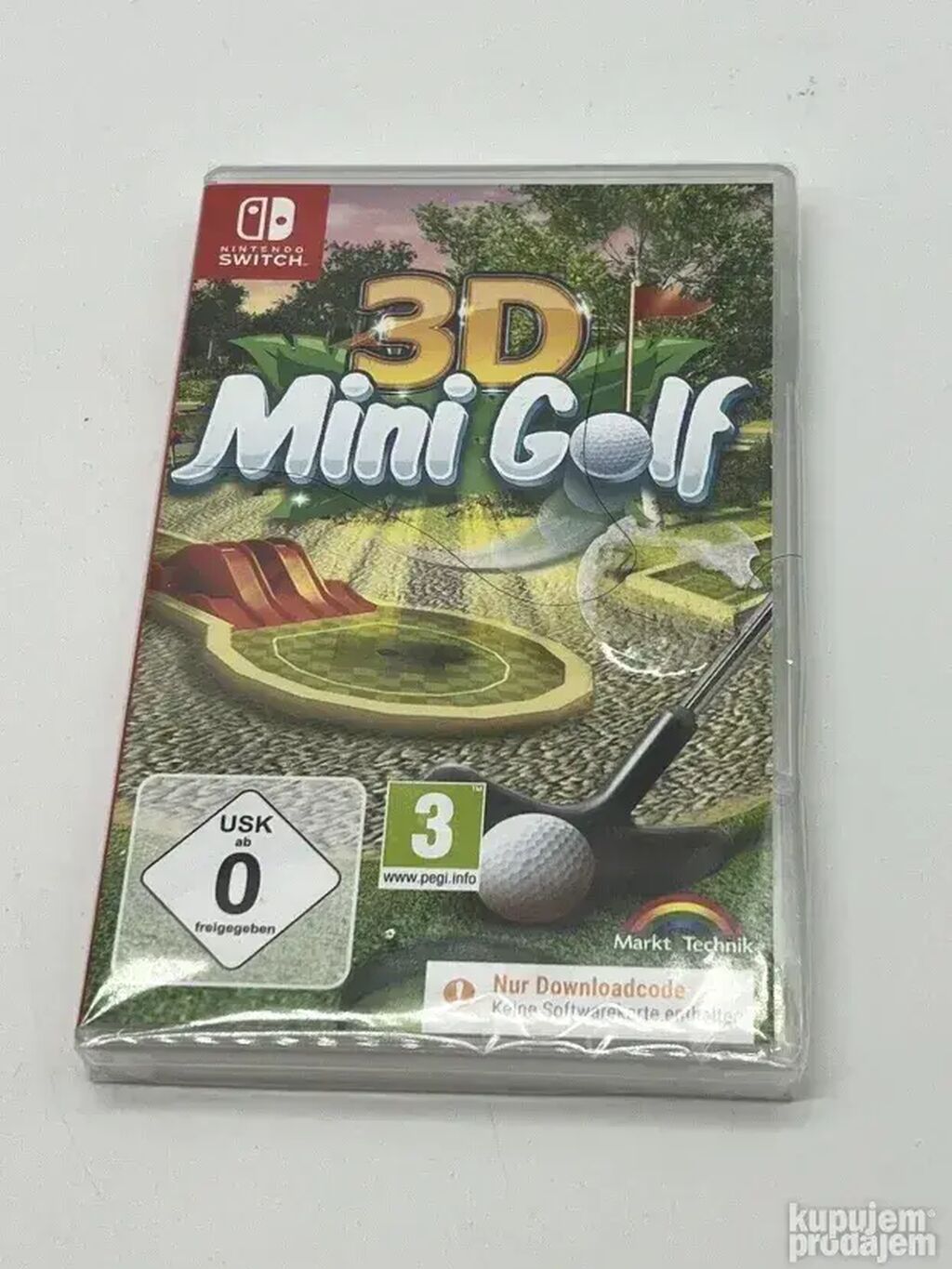 Neotpakovano, u fabrickom celofanu. 3D Minigolf - za Nintendo Switch
