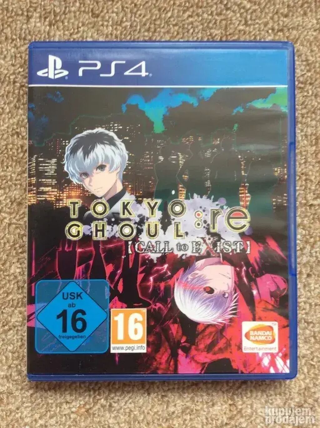 Prodajem original igricu za Sony Playstation 4 konzolu - Tokyo Ghoul