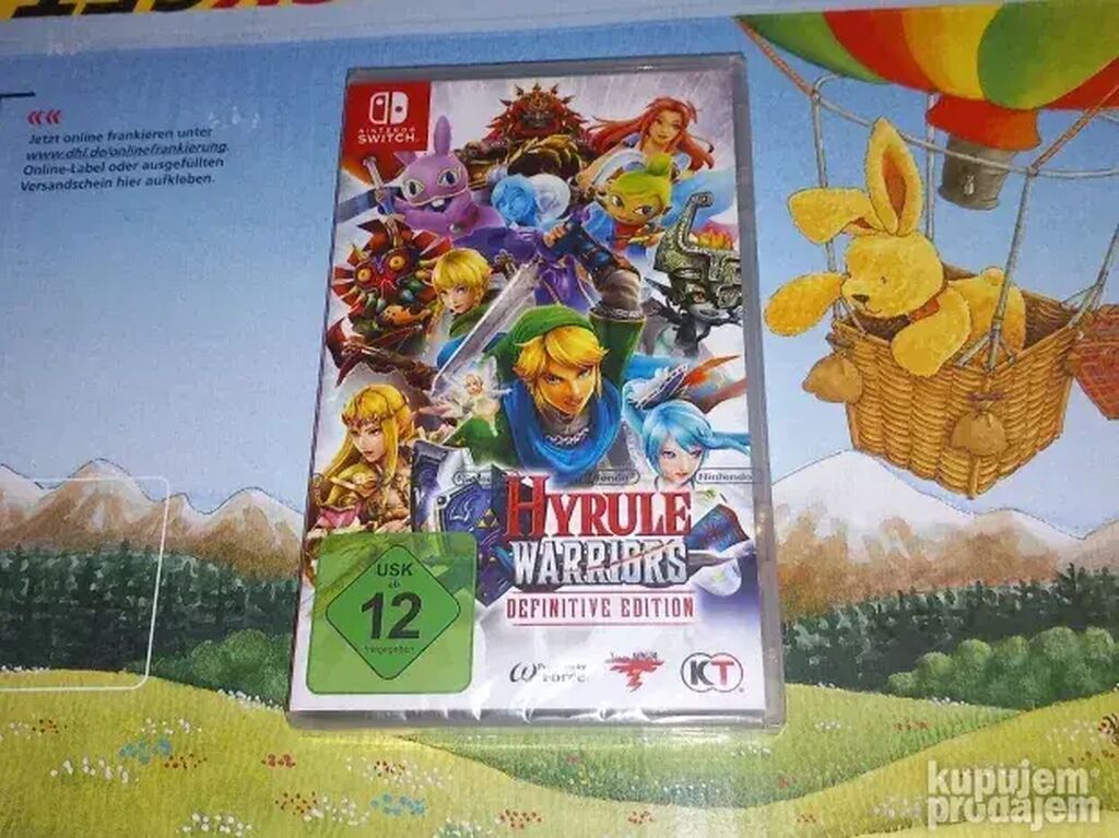 Neotpakovano, u fabrickom celofanu. Hyrule Warriors: Definitive