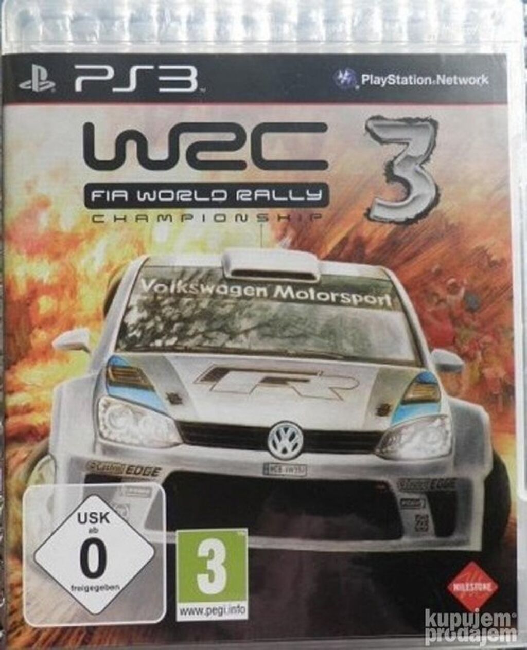 Prodajem original igricu za Sony Playstation 3 konzolu - WRC 3 FIA