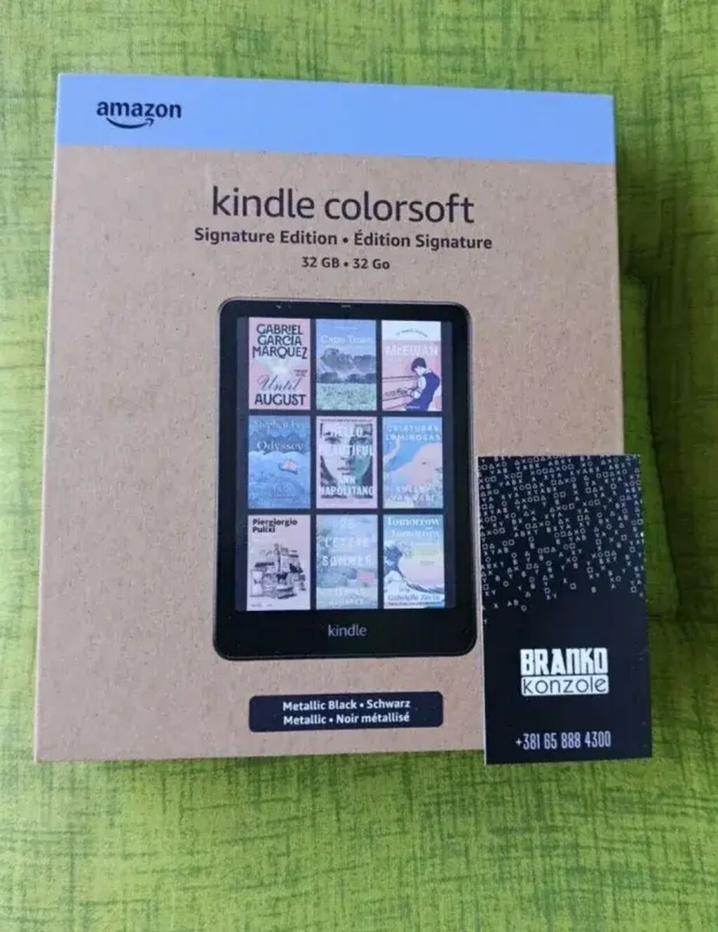 Novo, neotpakovano Amazon Kindle Colorsoft Signature Edition 32GB – Sa