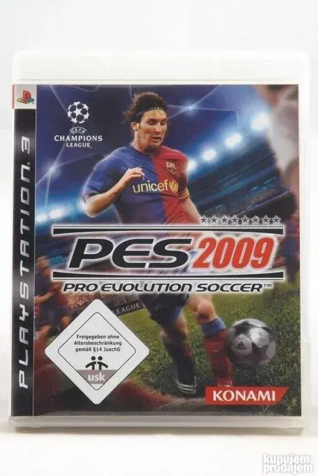 Prodajem original igricu za Sony Playstation 3 konzolu - PES 9 (PES09