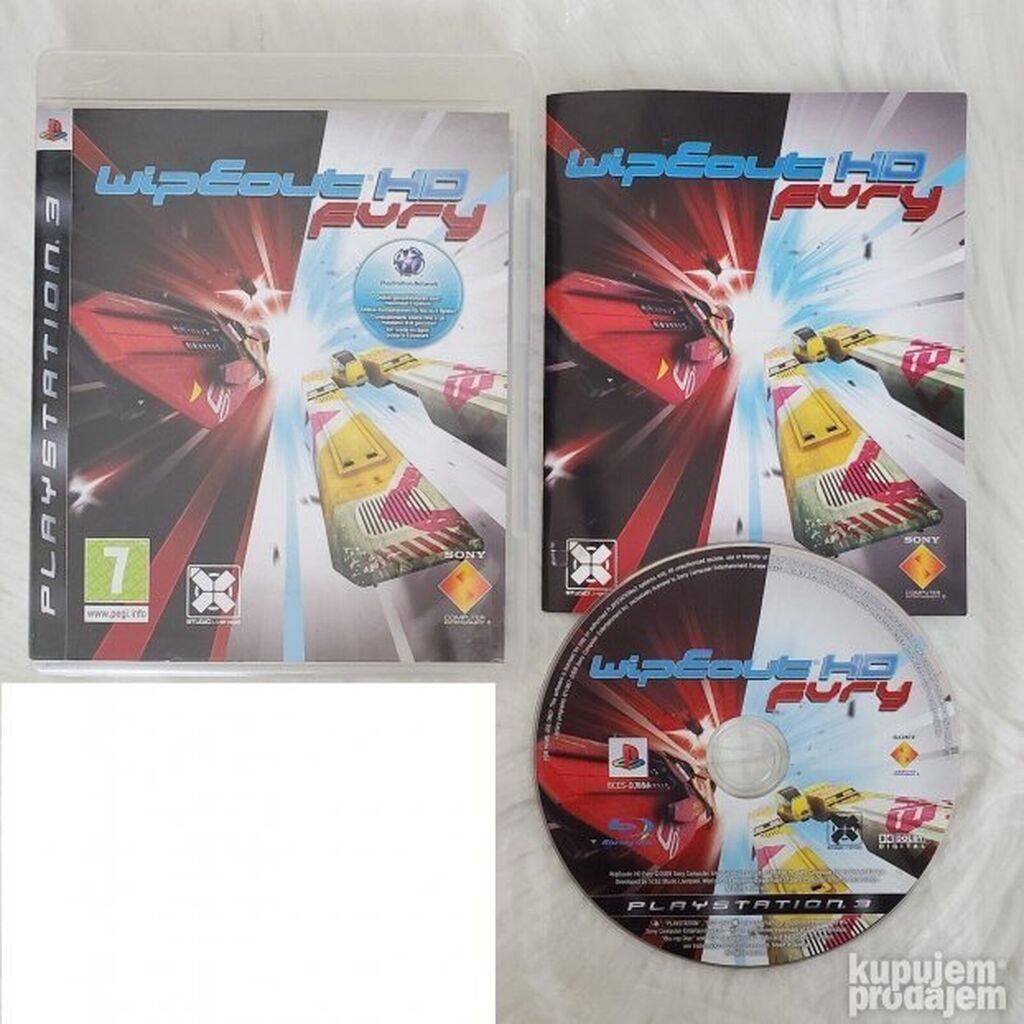 Prodajem original igricu za Sony Playstation 3 konzolu - Wipeout HD