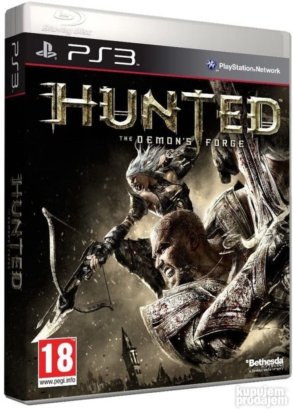 Prodajem original igricu za Sony Playstation 3 konzolu - HUNTED The